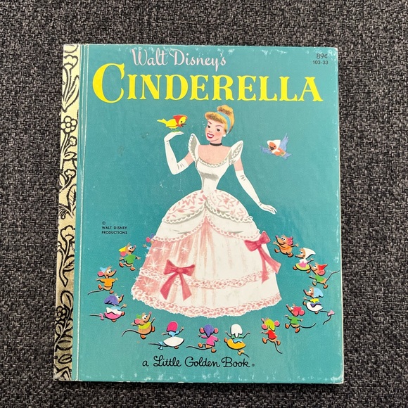 Disney | Other | 981 Cinderella A Little Golden Book | Poshmark